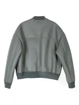 SALVATORE SANTORO Leather Bomber Jacket