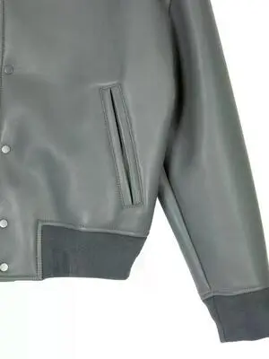 SALVATORE SANTORO Leather Bomber Jacket