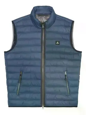 Marc O'polo Quilted Sleeveless Gilet - Blue