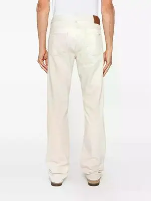 Canali Straight-leg Cotton-blend Jeans