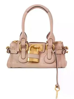 Chloé Paddington Studded Tote Bag - Pink