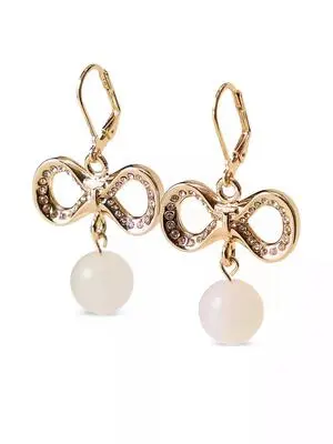 TWINSET Infinity-motif Drop Earrings - Gold