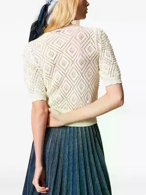 TWINSET Diamond-pattern Top