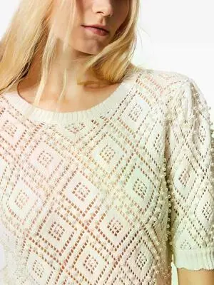 TWINSET Diamond-pattern Top