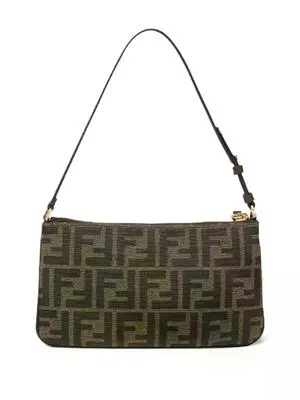 Fendi Jacquard Patterned Tote Bag