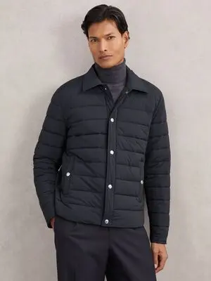 Reiss Studded Outerwear For Men