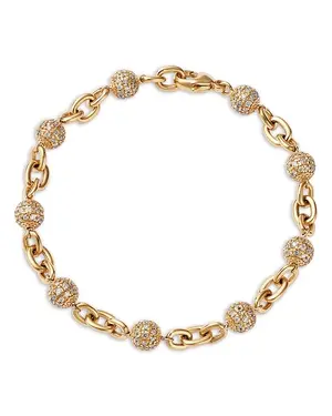 Bloomingdale'S 14k Yellow Diamond Bracelet - Gold