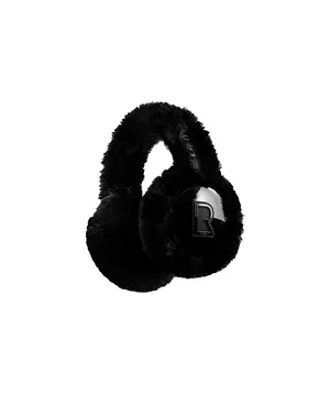 Rudsak Valencia Faux Fur Earmuffs - Black