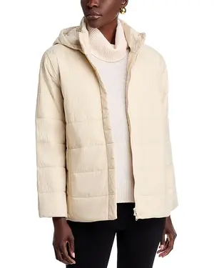 Bloomingdale'S Padded Jacket With Removable Hood
