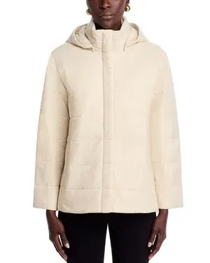 Bloomingdale'S Padded Jacket With Removable Hood