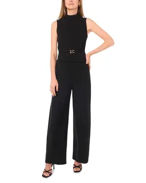 Vince Camuto Wide-leg Pull-on Pants - Rich Black