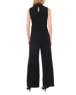 Vince Camuto Wide-leg Pull-on Pants - Rich Black