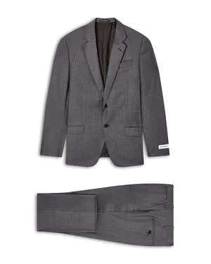 Emporio Armani Regular Fit Checkered Suit