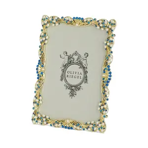 OLIVIA RIEGEL Audrey Picture Frame, 5 X 7 - Gold