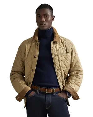 Polo Ralph Lauren The Hurston Quilted Utility Jacket - Khaki