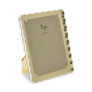 TIZO Lucite Wave Frame, 8 X 10 - Gold