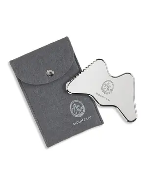 MOUNT LAI Vitality Qi Stainless Steel Gua Sha Contour Tool - No Color