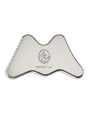 MOUNT LAI Vitality Qi Stainless Steel Gua Sha Contour Tool - No Color