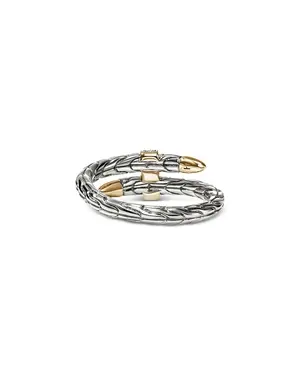 John Hardy Diamond Spear Ring - Silver