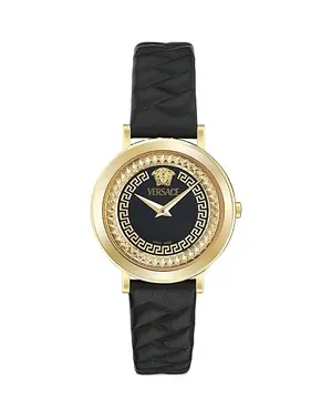 Versace Delphinus Watch - Black/black