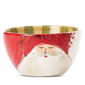 VIETRI Old St. Nick Assorted Cereal Bowls, Set Of 4