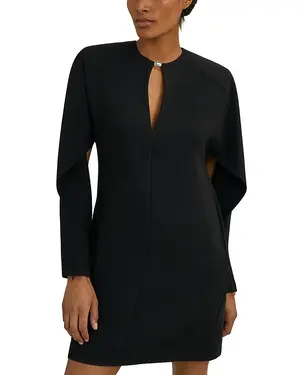 REISS Crepe Mini Dress