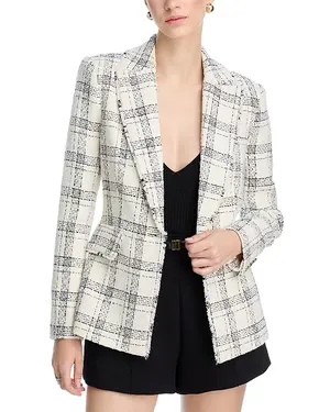 Generation Love Notched Lapel Blazers For Women