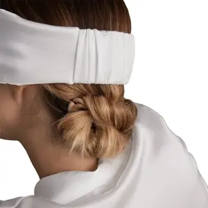 Frette Sanctuary Silk Eye Mask - Ivory
