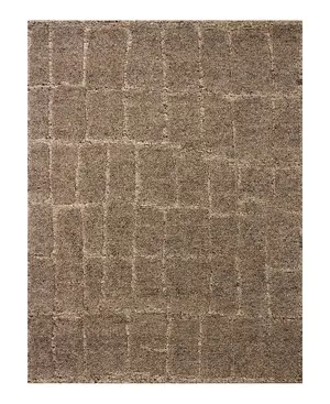 LOLOI Hughes Hus-01 Area Rug 7'9x9'9 - Taupe