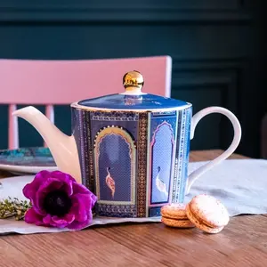 PORTMEIRION Sara Miller India Lattice Windows Teapot