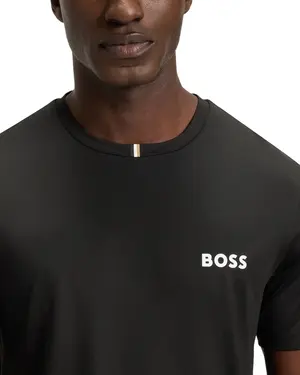 BOSS Tee Toc Slim Fit Logo Tee - Black