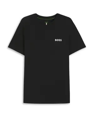BOSS Tee Toc Slim Fit Logo Tee - Black