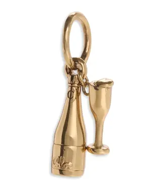 Chloé Alphabet Bottle And Glass Charm