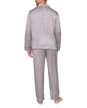 Eberjey Charles Printed Long Sleeve Pajama Set