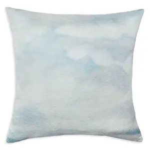 SFERRA Nebbia Decorative Pillow, 22 X 22 - Sea