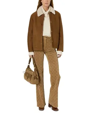 Gerard Darel Noemie Suede Jacket
