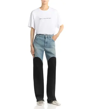 Stella McCartney Patchwork Jeans - Patchwork Denim