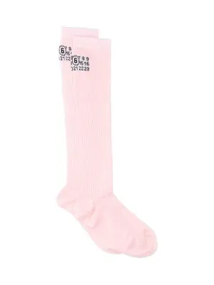 Maison Margiela Patterned Socks Hosiery For Women