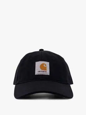 Carhartt Work In Progress Canvas Baseball Hat - Black