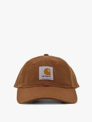 Carhartt Work In Progress Canvas Baseball Hat - Brown