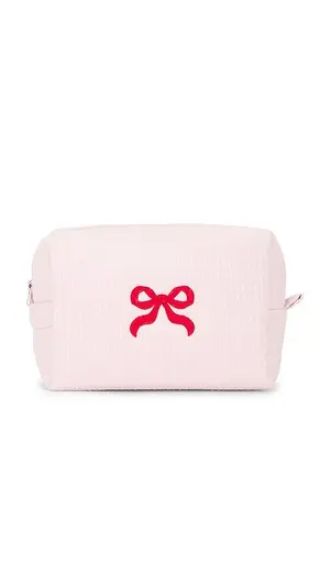 ABBODE Waffle Pouch With Bow Detail