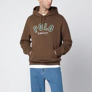 Ralph Lauren Hoodie With Logo - Brown