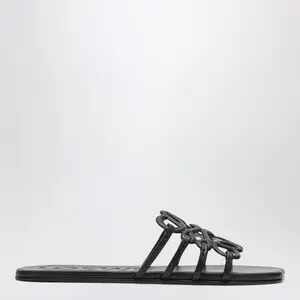 Loewe Anagram Petal Slides - Black