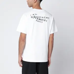 Givenchy Cotton T-shirt With Logo Print - White