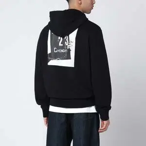 Givenchy Couture Seam Sweatshirt With Clapperboard Print - Black