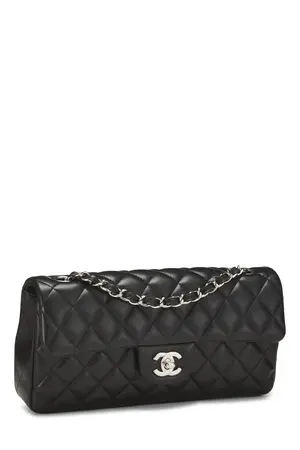 Chanel East/west Lambskin Shoulder Bag