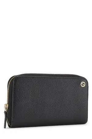 Gucci Interlocking Gg Zip Around Wallet