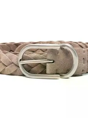 Brunello Cucinelli Braided Leather Belt