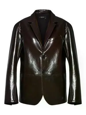 ANOUKI Faux-leather Blazer