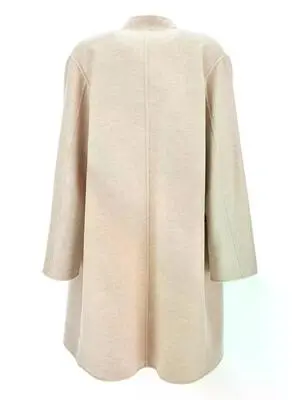 Dusan Flap Pocket Open Front Coat